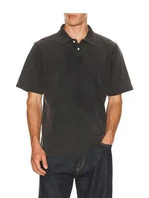 CORRIDOR Pique Polo - Black