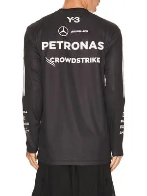 Y3 X F1 Drvr Jersey - Black