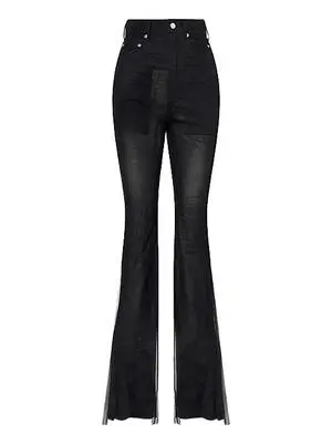 Rick Owens Bolan Bootcut Trousers - Black