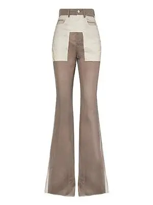 Rick Owens Bolan Bootcut Trousers Dust