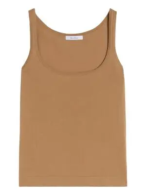 Max Mara Knitted Tank Top - Beige