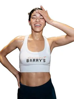 FP MOVEMENT X BARRY'S Go To Sports Bra - White