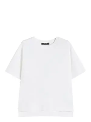 Max Mara Cotton T-shirt - White