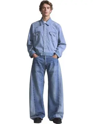 LEVI'S 1980s 501 Customized Jeans 29x32 Rancho