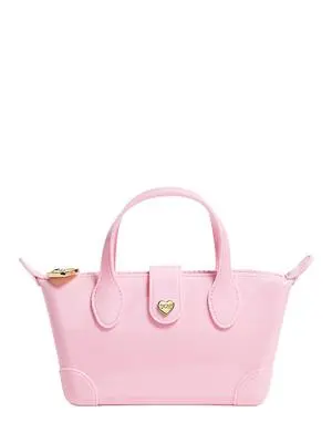 Stoney Clover Lane Mini Jelly Pouchette Crossbody Bag - Pink