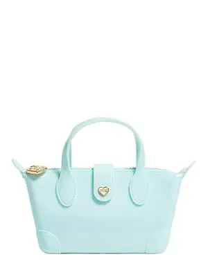 Stoney Clover Lane Mini Jelly Pouchette Crossbody Bag - Teal