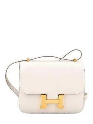 Hermès 18 Constance Nm Bag Verso Chevre Mysore - Neutral