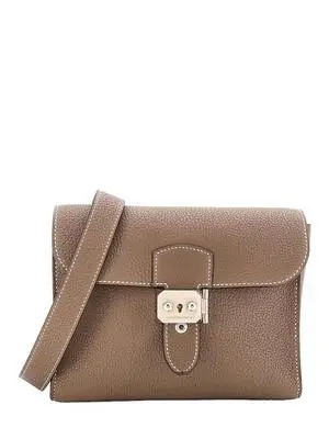 Hermès 21 Sac A Depeches Messenger Bag Togo - Gray