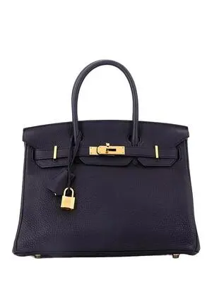 Hermès Birkin 30 Handbag Noir