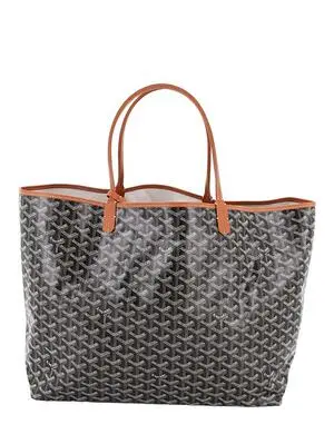 Goyard GM Saint Louis Tote Coated Canvas Brown