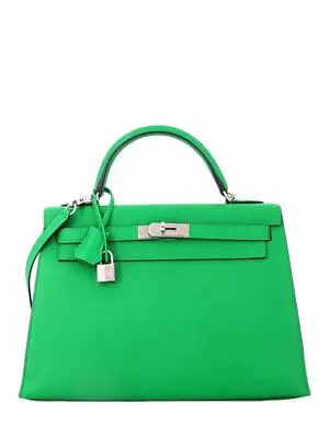 Hermès Kelly 32 Handbag Bamboo