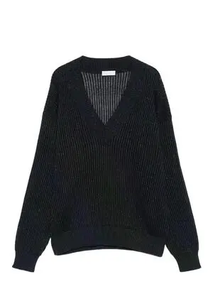 Brunello Cucinelli V-neck Sweater - Blue