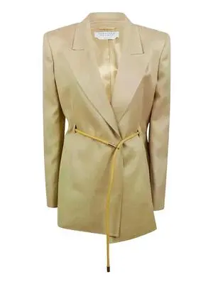 Gabriela Hearst Braided Jacket Neutrals