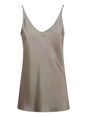 Brunello Cucinelli Drape Blouse - Neutrals