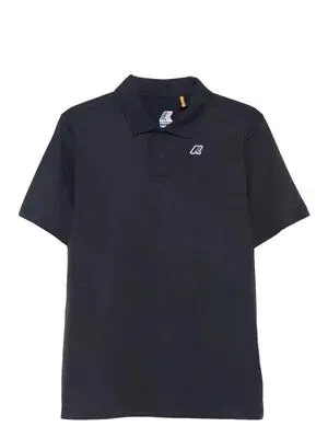 K-WAY Decouvrir Logo Polo Shirt - Blue
