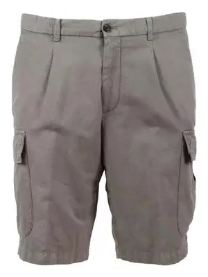 BRIGLIA 1949 Cargo Bermuda Shorts - Grey