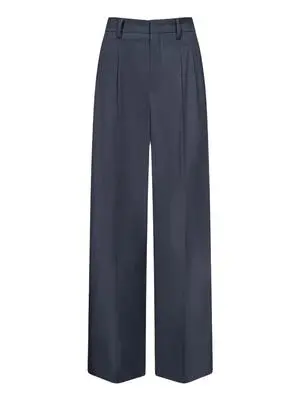 ROSSI Noa Pleated Trousers - Blue