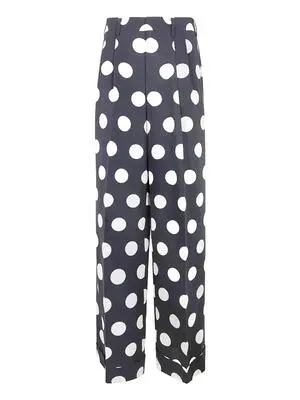 Junya Watanabe Polka-dot Trousers - Grey