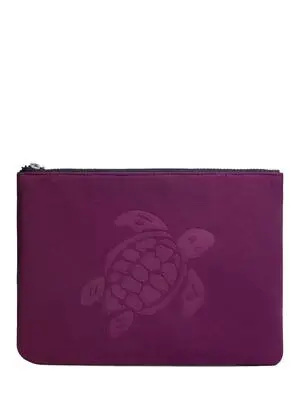 Vilebrequin Embossed Clutch - Purple
