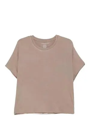 Majestic Filatures Crew-neck T-shirt - Brown