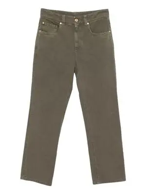 Brunello Cucinelli Five-pocket Jeans - Green