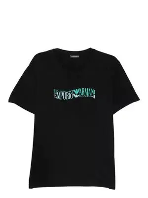 EMPORIO ARMANI Logo-printed T-shirt