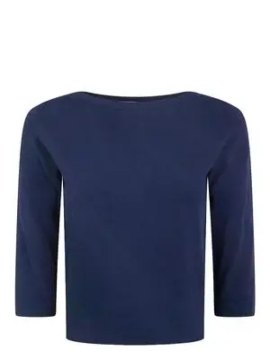 NUUR Boat-neck Top - Blue