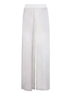 UMA WANG Loose-fit Wide Leg Trousers - Neutrals