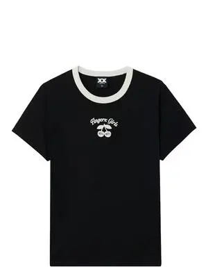 FINGERCROXX Printed T-shirt - Black
