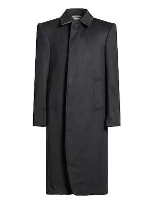 Thom Browne Cashmere Flannel Coat - Grey