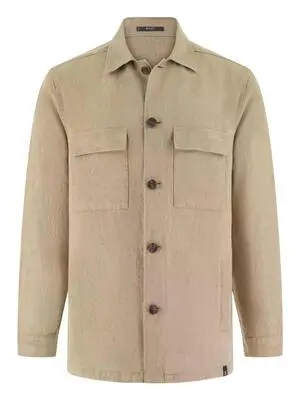 Boggi Milano Patch-pocket Shirt Jacket - Neutrals