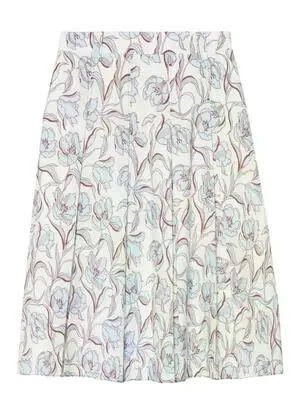 3.1 Phillip Lim Floral-print Midi Skirt - Neutrals