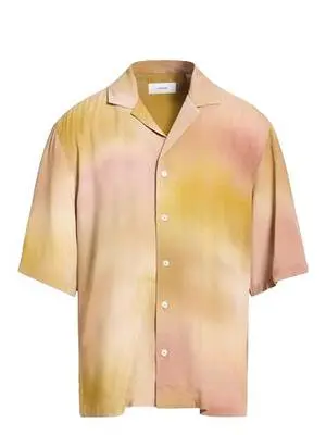 LARDINI Shirt Size Viscose - Beige