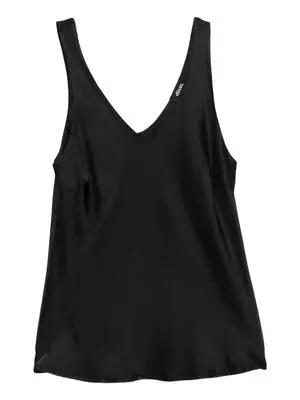 Dixie V-neck Blouse - Black