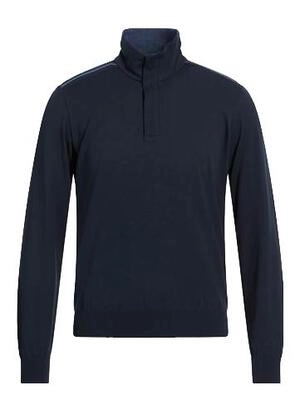 PAUL & SHARK Viscose-Polyester Half-Zip Sweater