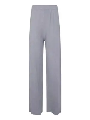 Fabiana Filippi Elasticated-waist Straight Leg Trousers - Grey