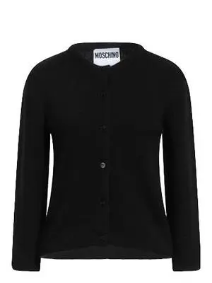 Moschino Couture Cardigan In Cashmere Blend - Black