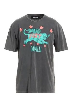 Just Cavalli T-shirt Size Cotton - Grey