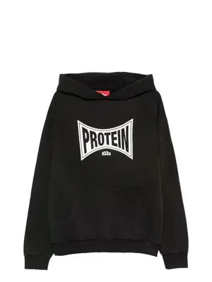 032C Hooded Pullover - Black