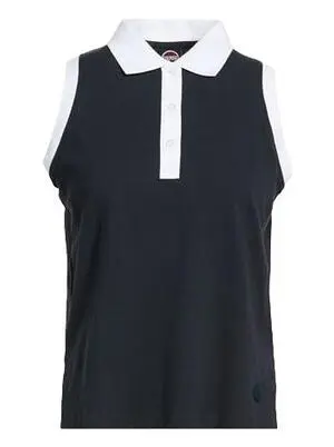 COLMAR Sleeveless Cotton & Elastane Piqué Polo Shirt - Blue