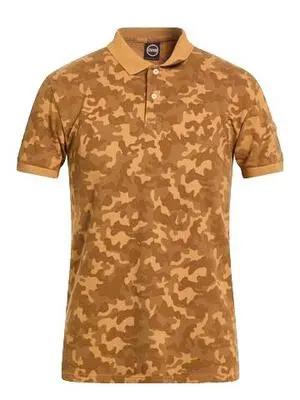 COLMAR Polo Shirt Size Cotton, Elastane - Brown