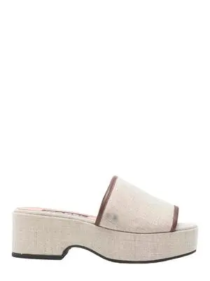 CAREL Adri Platform Sandals Neutrals