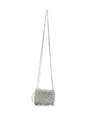 HIBOURAMA Mini Penelope Shoulder Bag - Silver