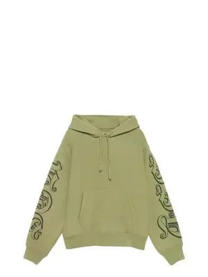 StÜssy Graphic Print Hoodie - Green