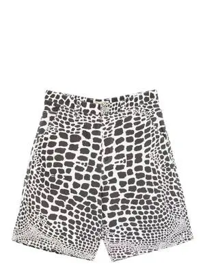 StÜssy Patterned Shorts - Black