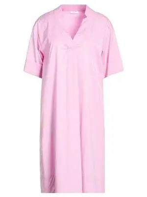 Peserico Cotton Elastane Mini Dress - Pink