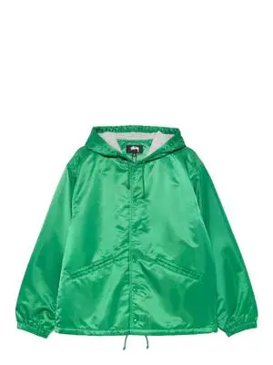 StÜssy Hooded Drawstring Jacket - Green