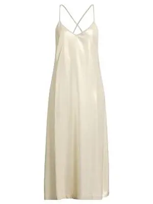 Peserico Viscose Midi Dress - Grey