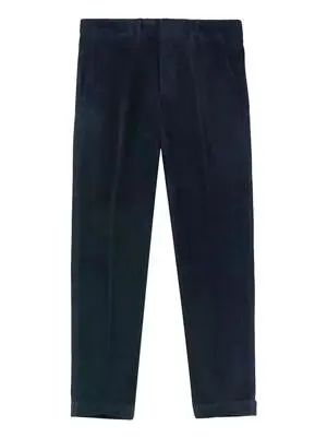 FAY Stretch-Cotton Cropped Trousers