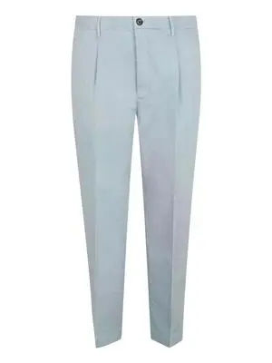 SLOWEAR Pleated Trousers - Blue